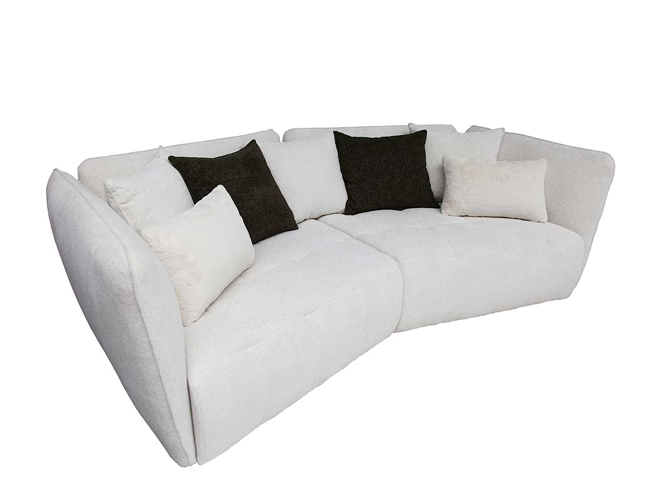 Sofa stylowa nierozkładana Vogue do salonu - GABI - sklep meblowy Meble BIK